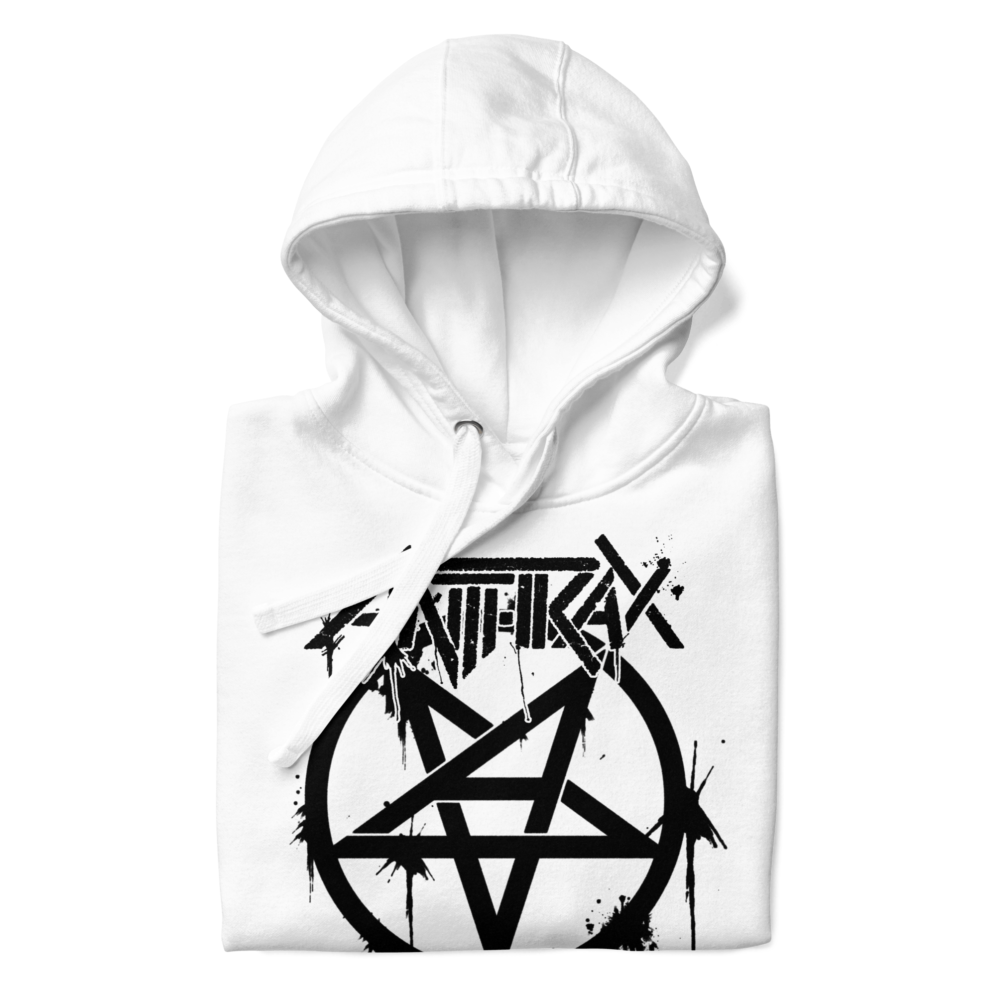 Anthrax - Pentagram Logo Hoodie – HYPER iCONiC.