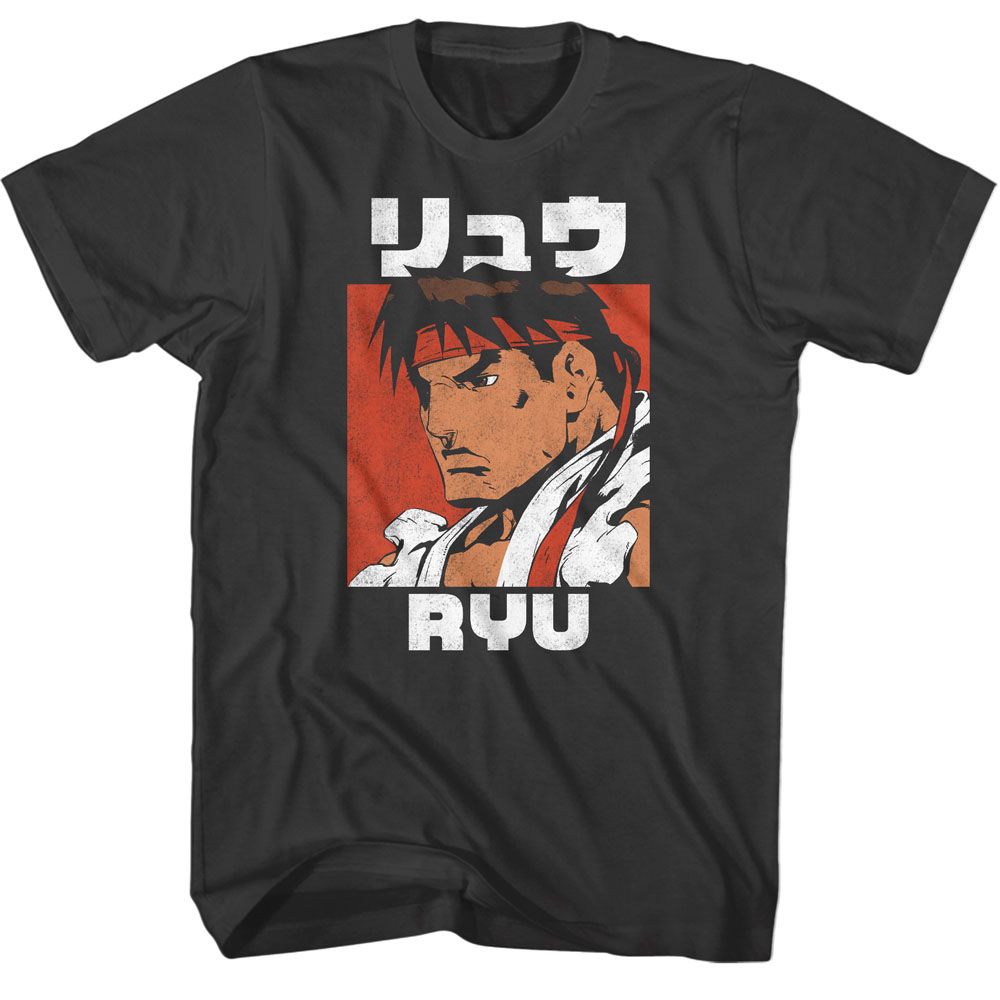 Street Fighter - Ryu Kanji Boyfriend Tee – HYPER iCONiC.