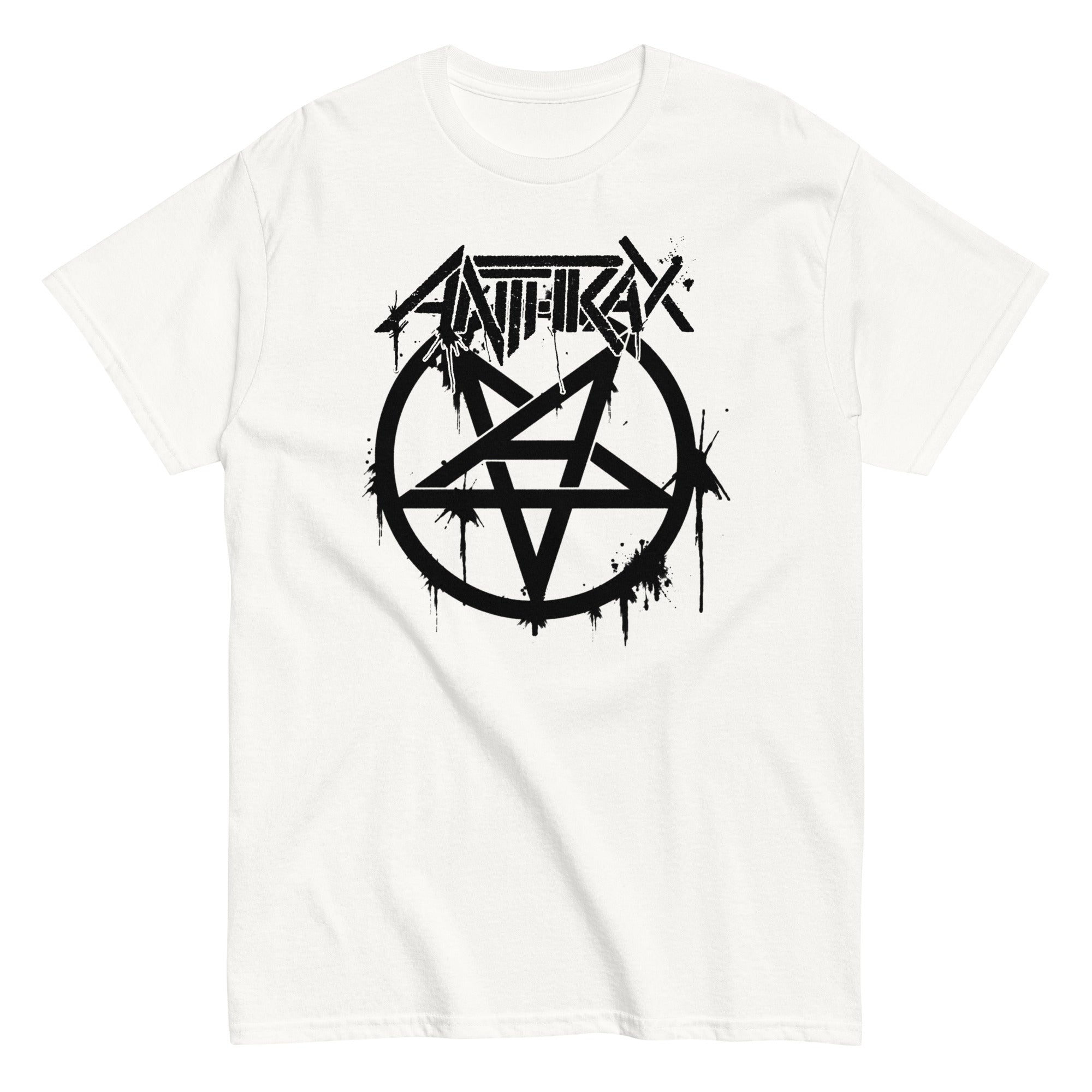 Anthrax - Pentagram Logo T-Shirt – HYPER iCONiC.