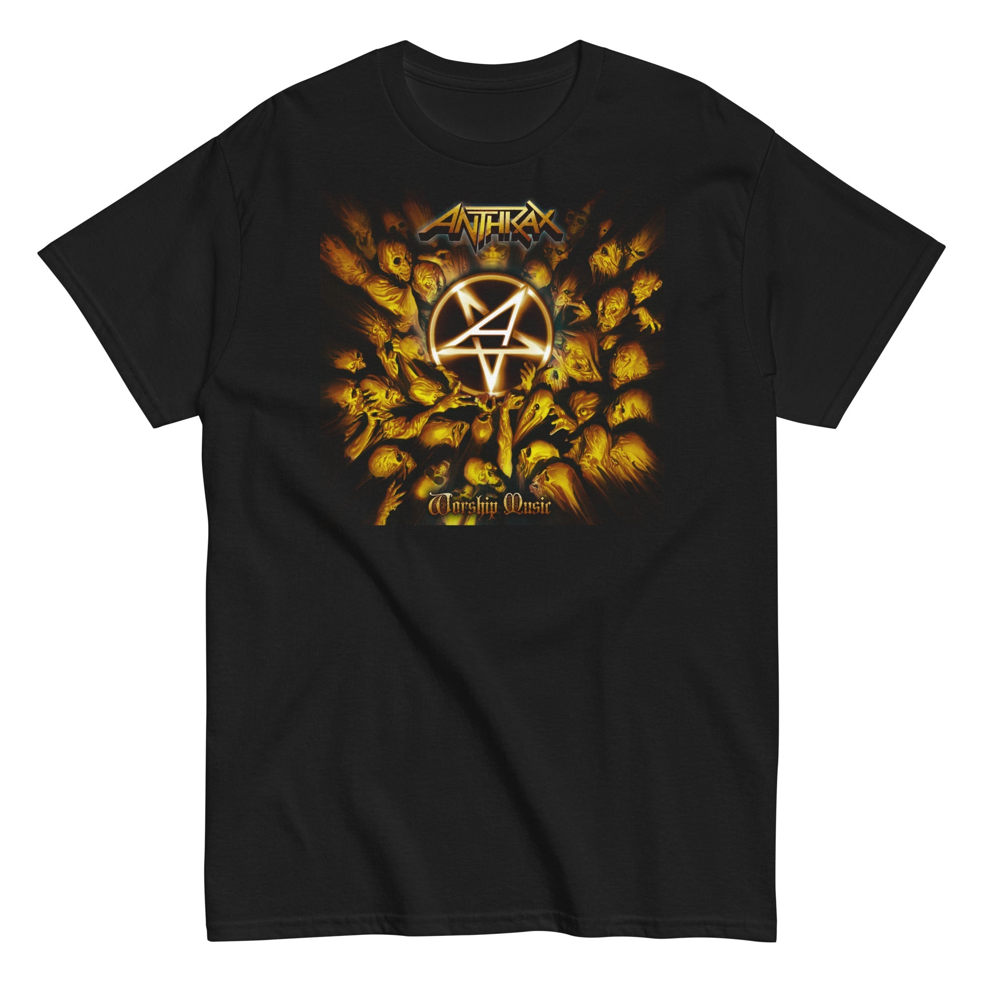 Anthrax - Pentagram Logo T-Shirt – HYPER iCONiC.