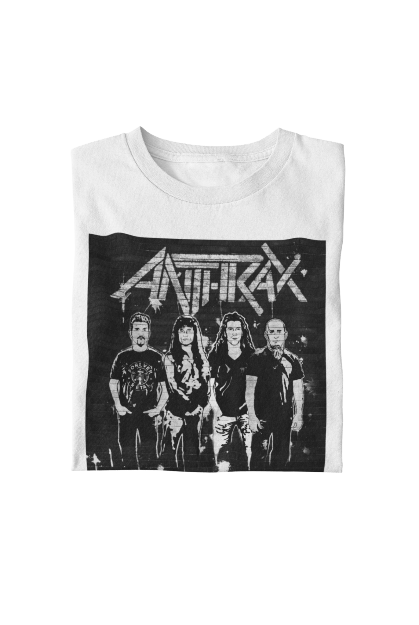 Anthrax - With the Band T-Shirt – HYPER iCONiC.