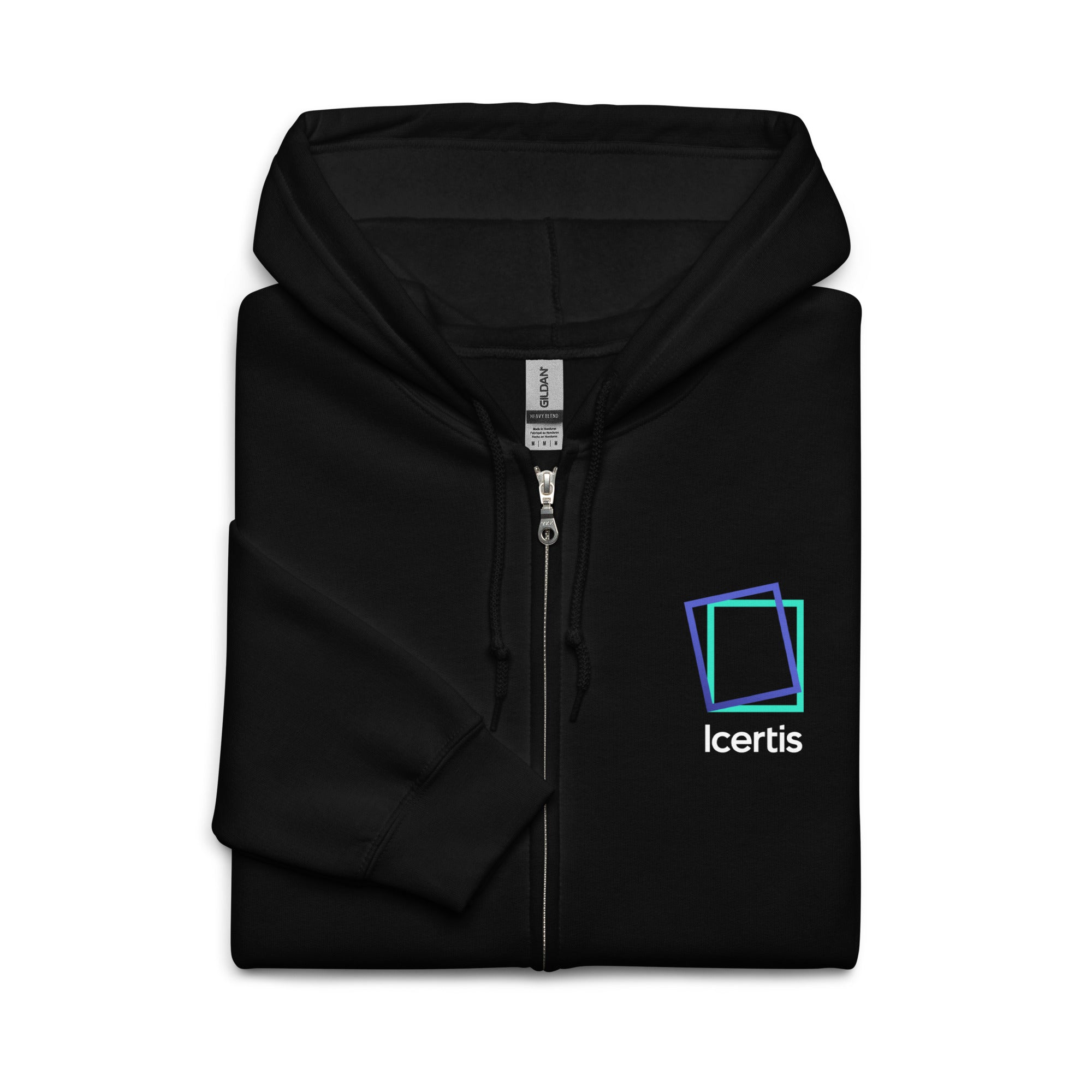 Icertis Full Zip Hoodie - Black – HYPER iCONiC.