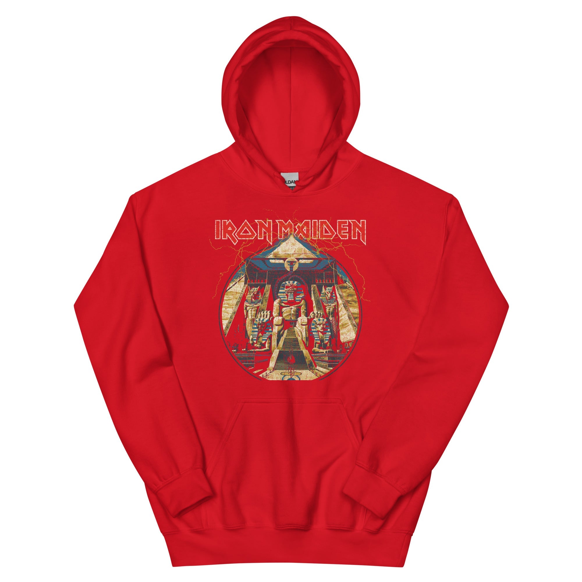 Iron Maiden Powerslave Lightning Hoodie – HYPER iCONiC.
