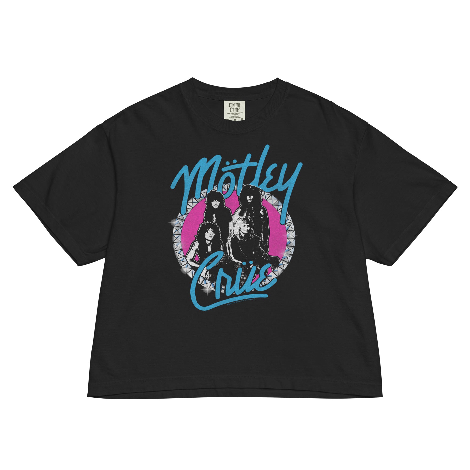 Motley Crue - 80s Hair Mineral Wash Womens Crop Top – HYPER iCONiC.
