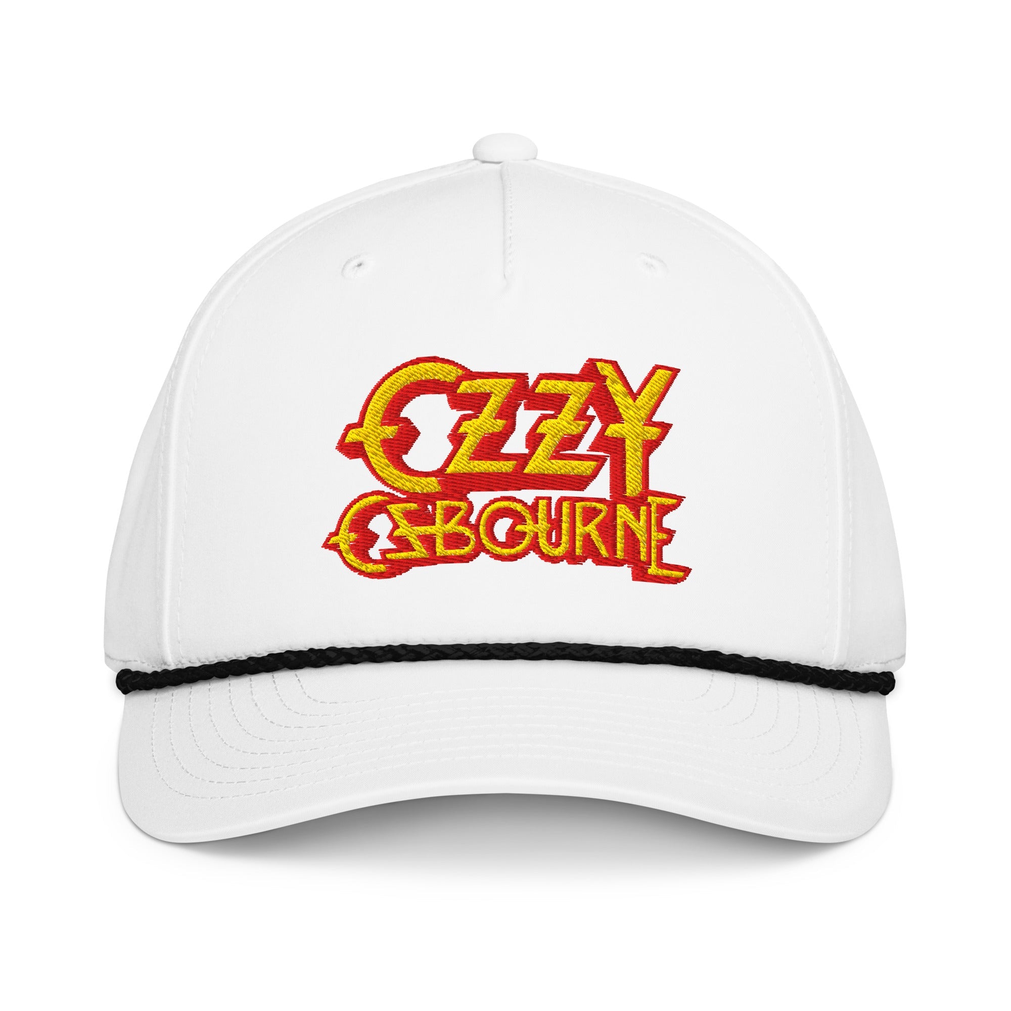 Ozzy Osbourne - Roped Snapback HD Embroidered Hat – HYPER iCONiC.
