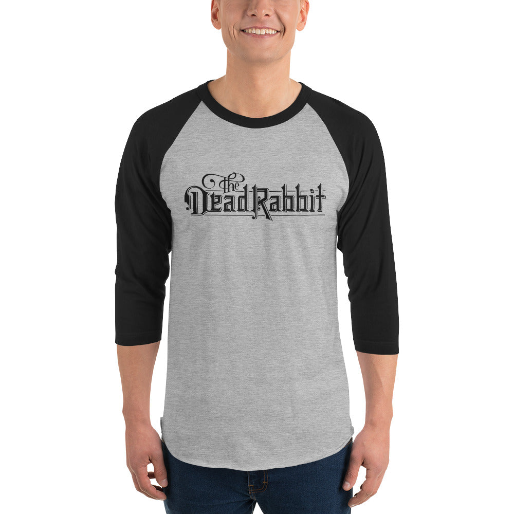 The Dead Rabbit - Logo 3/4 sleeve raglan shirt – HYPER iCONiC.