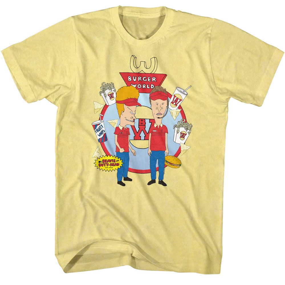 Beavis And Butthead - Burger World Boyfriend Tee – HYPER iCONiC.