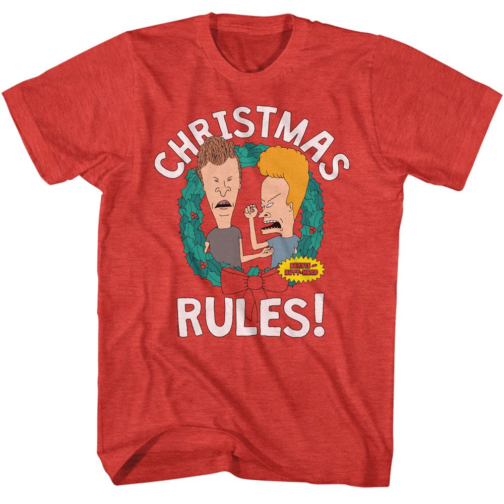 Beavis And Butthead - Christmas Rules Boyfriend Tee – HYPER iCONiC.
