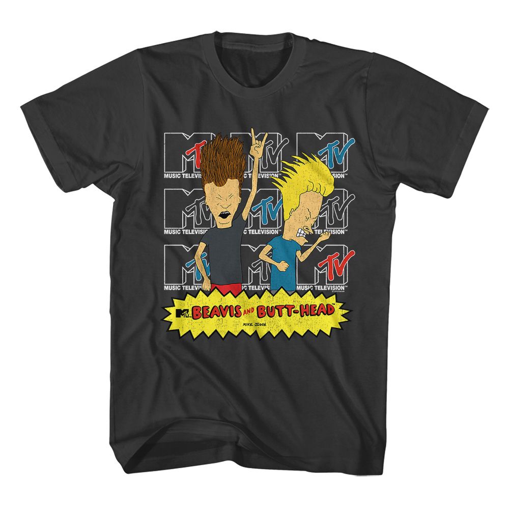 Beavis And Butthead - Logos Boyfriend Tee – HYPER iCONiC.