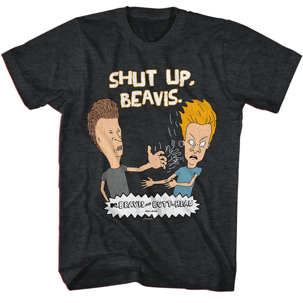 Beavis And Butthead - Shut Up Beavis Boyfriend Tee – HYPER iCONiC.