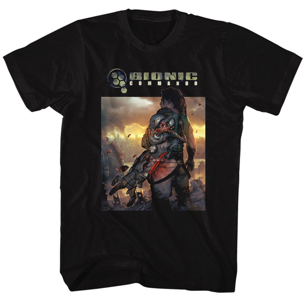 Bionic Commando - The World Burn T-Shirt – HYPER iCONiC.