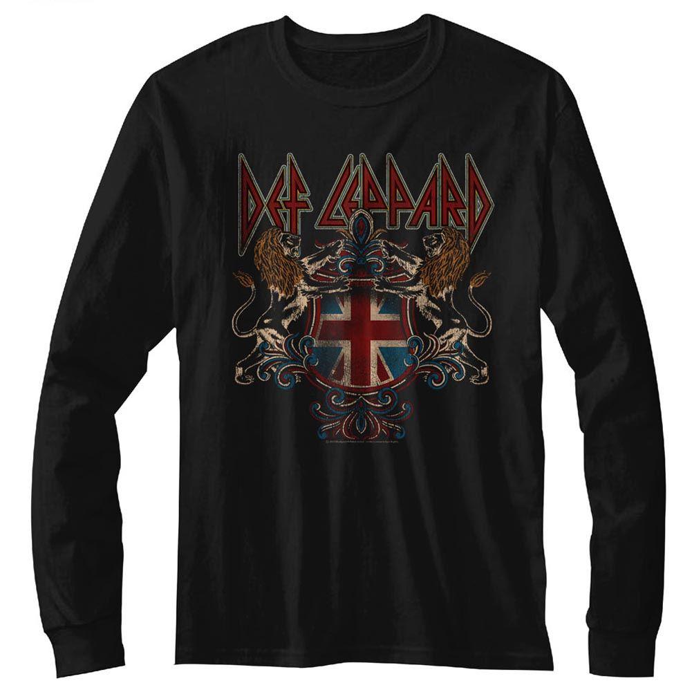 Def Leppard Defcrest Long Sleeve T-Shirt – HYPER iCONiC.