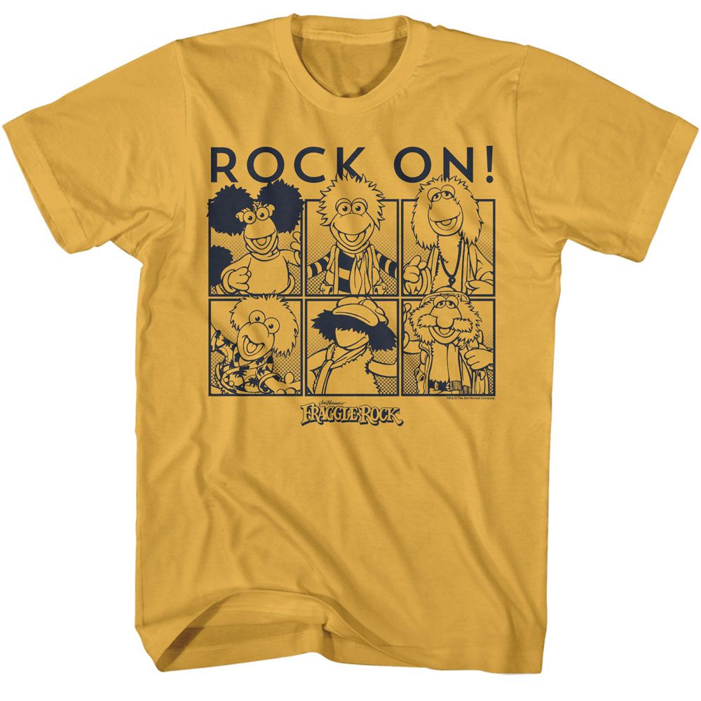 Fraggle Rock - Halftone Boxes Boyfriend Tee – HYPER iCONiC.