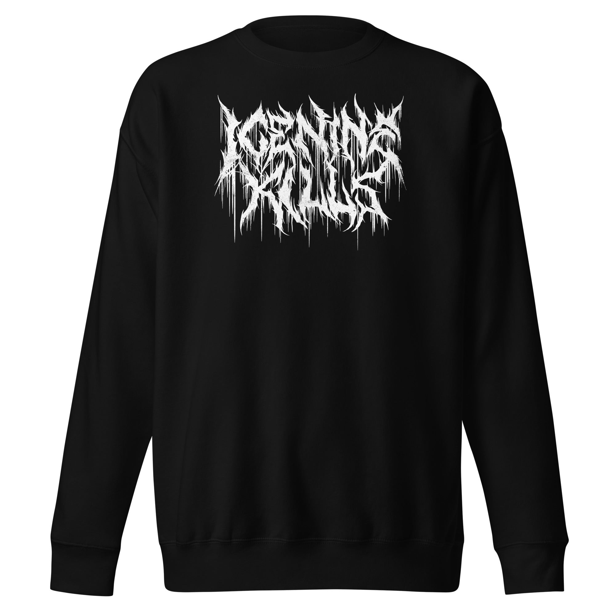 Ice Nine Kills - White Drip Logo Sweatshirt – HYPER iCONiC.