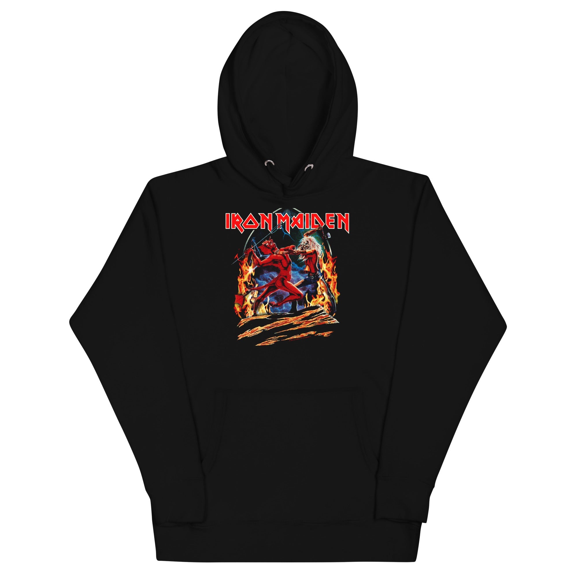 Iron Maiden - Devil Battle Hoodie – HYPER iCONiC.