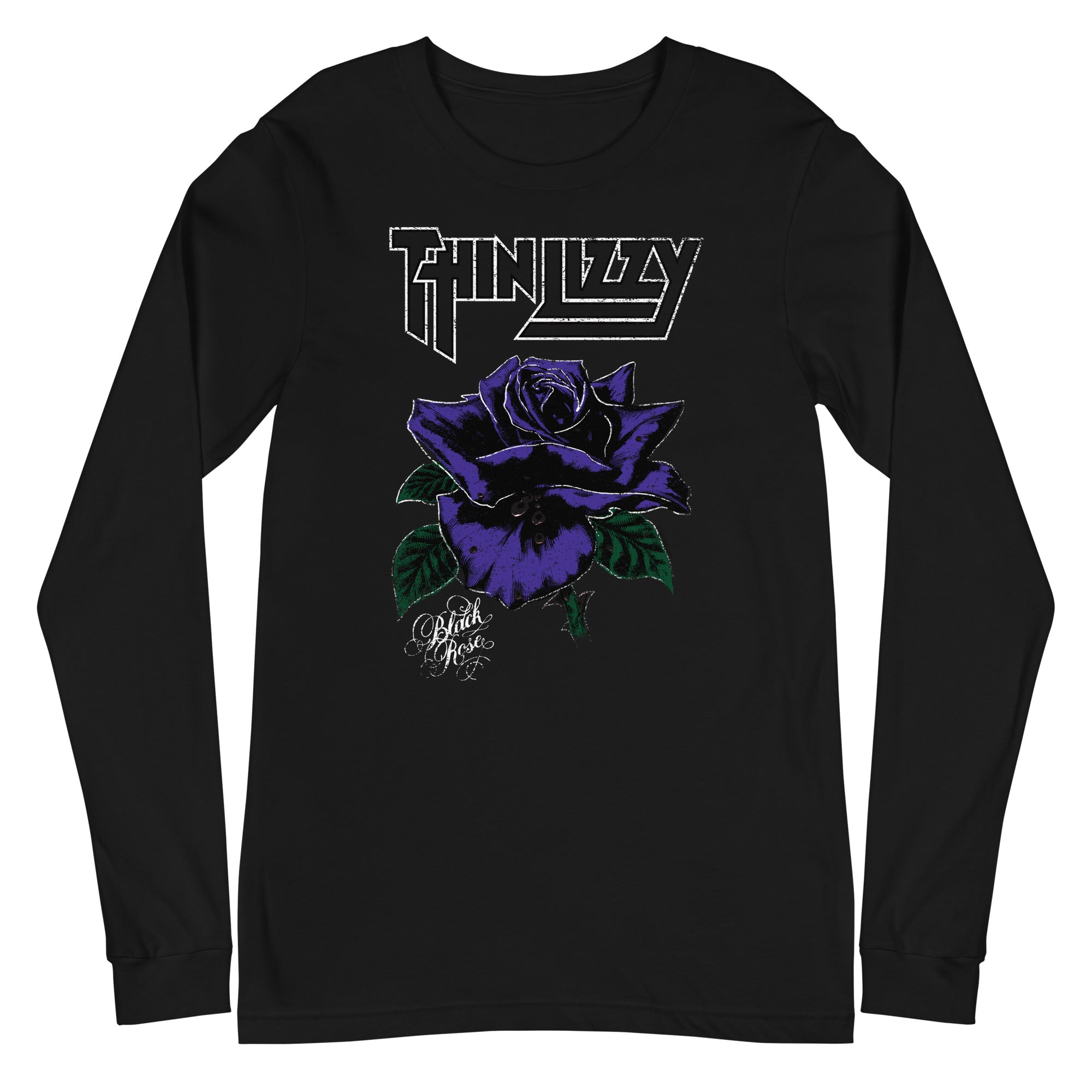 Thin Lizzy - White Outline Long Sleeve T-Shirt – HYPER iCONiC.