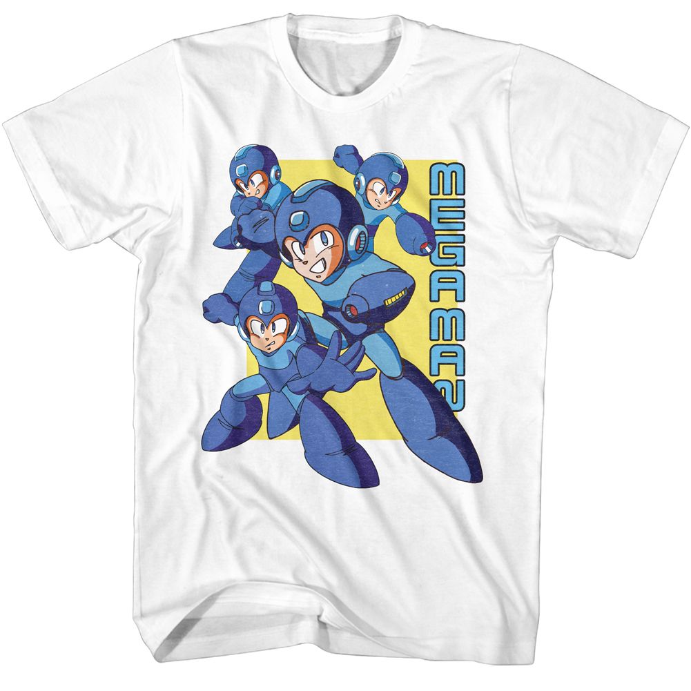 Mega Man - Multiple Poses T-Shirt – HYPER iCONiC.