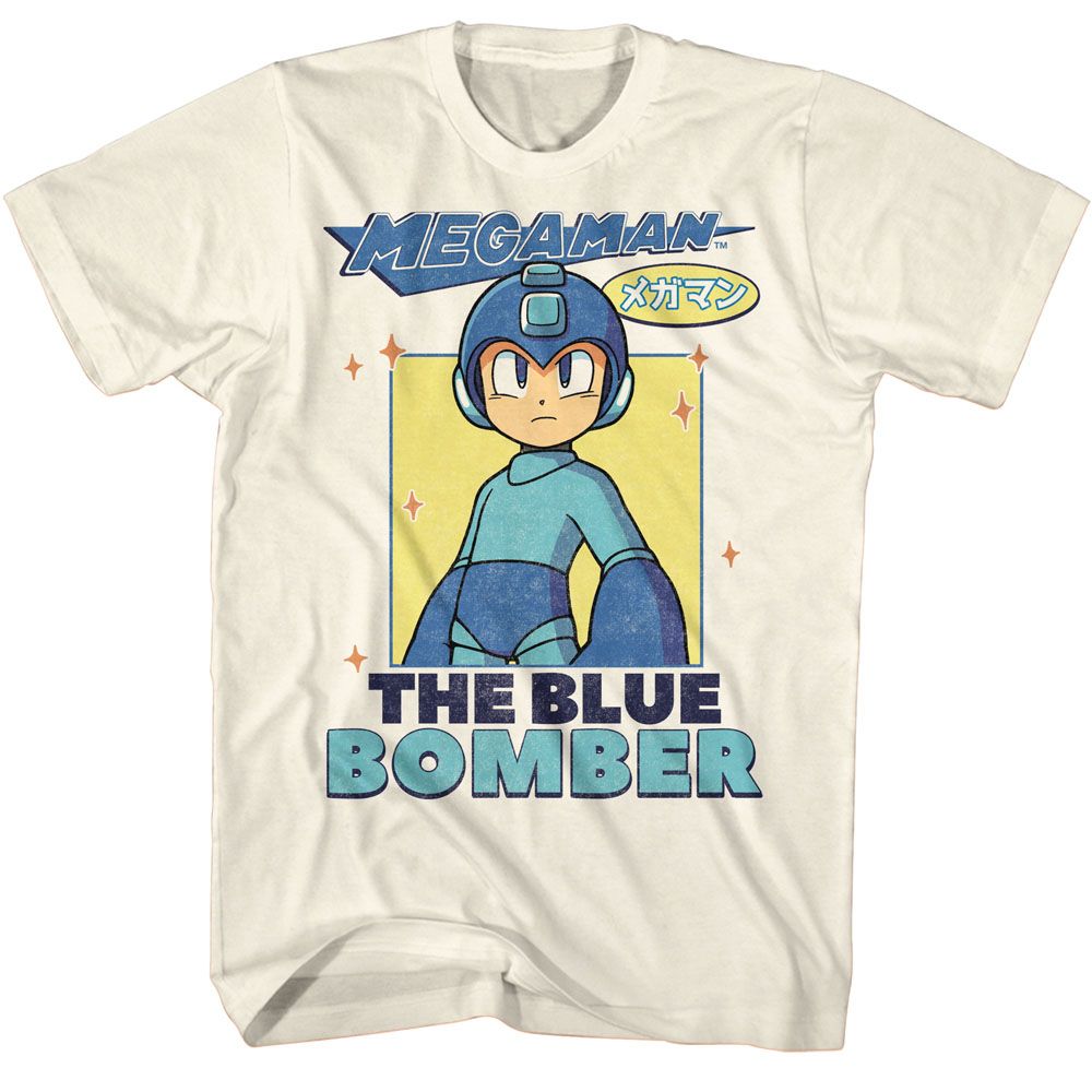 Mega Man - The Blue Bomber Boyfriend Tee – HYPER iCONiC.