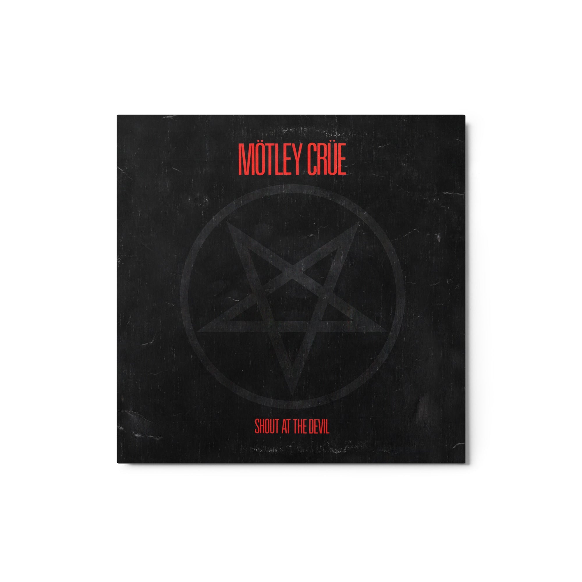 Motley Crue - Shout at the Devil Pentagram HD Metal Wall Art – HYPER ...