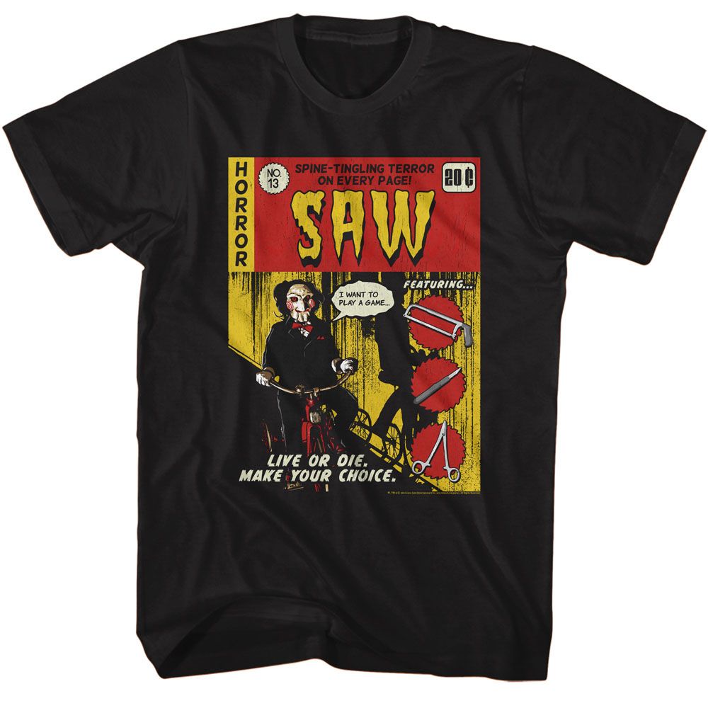 Saw - Jig Comic Book T-Shirt – HYPER iCONiC.