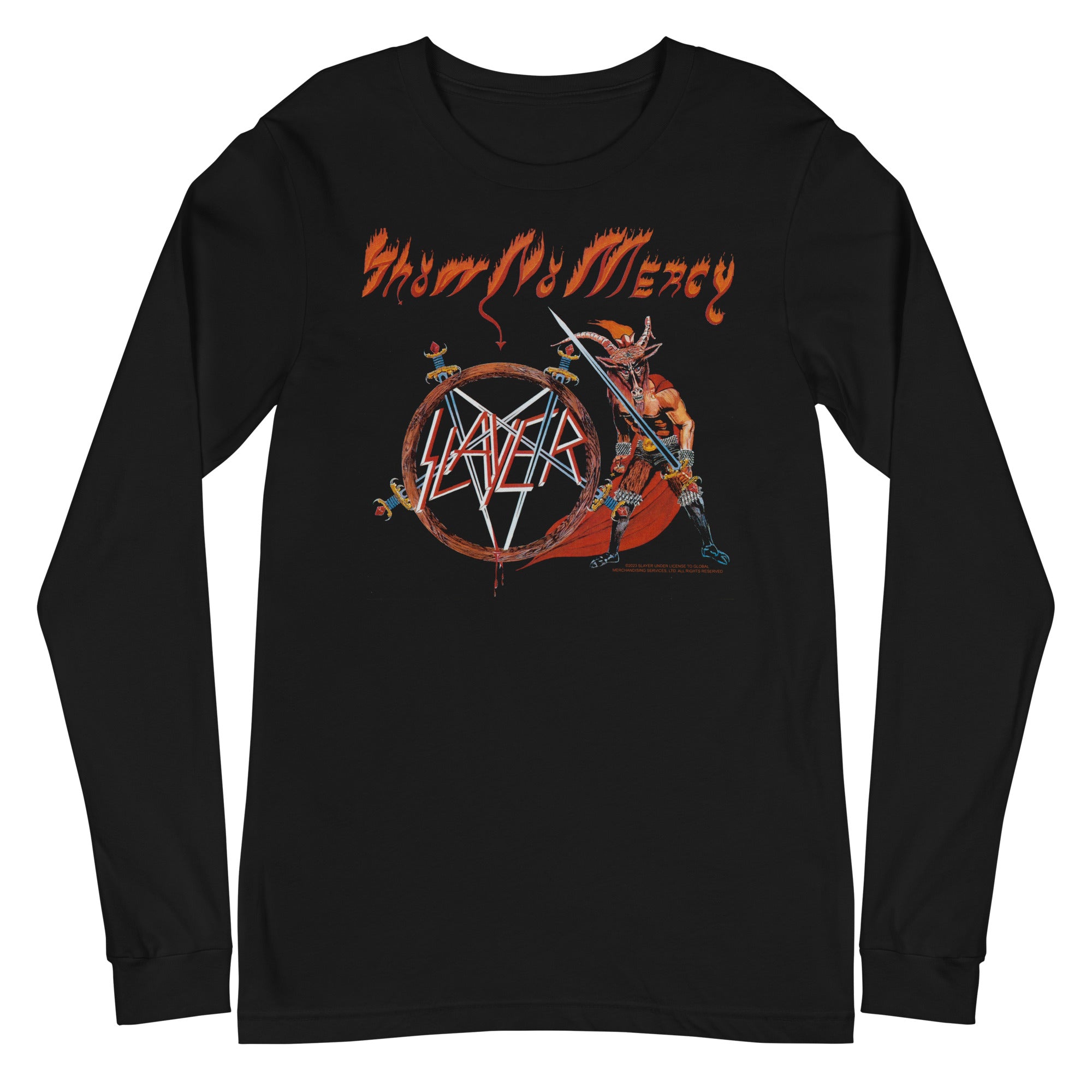 Slayer - Mercy Sword Long Sleeve T-Shirt – HYPER iCONiC.