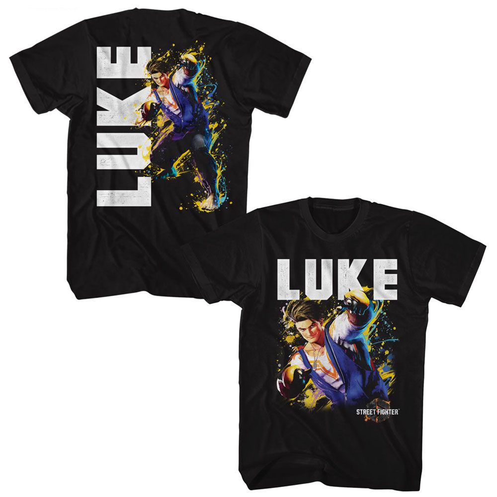 Street Fighter - Luke Character T-Shirt – HYPER iCONiC.