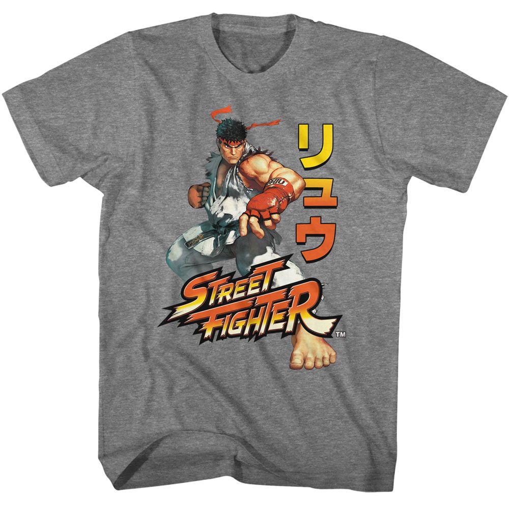 Street Fighter - Ryu Pose 5 T-Shirt – HYPER iCONiC.