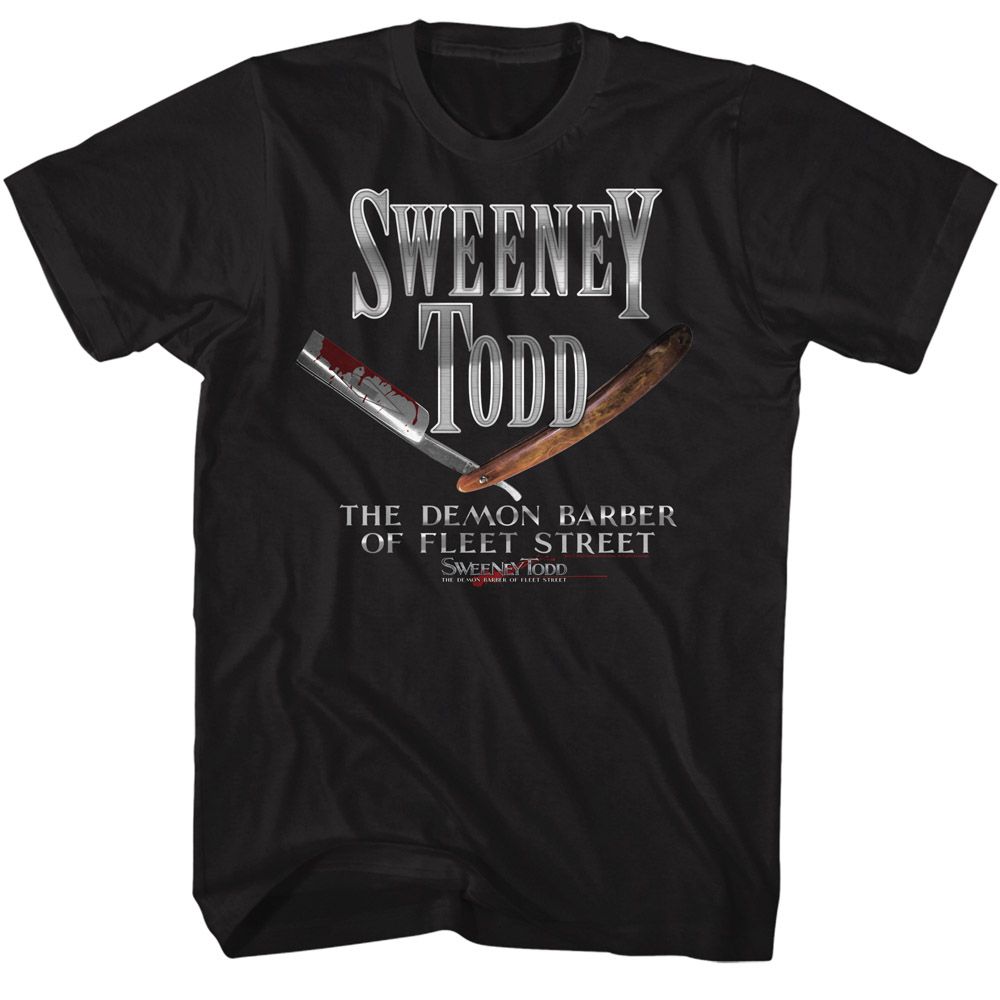 Sweeney Todd - Realistic Razor T-Shirt – HYPER iCONiC.