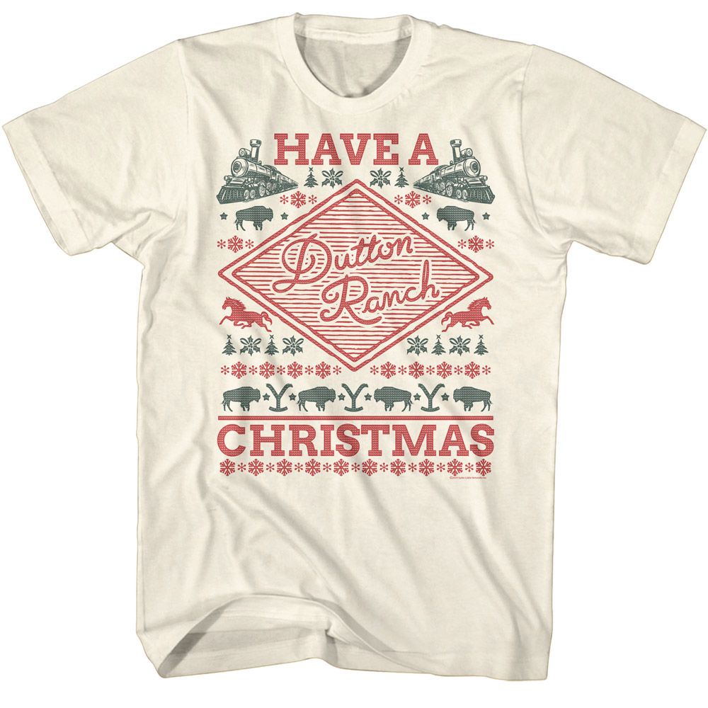Yellowstone - Dutton Ranch Christmas Boyfriend Tee – HYPER iCONiC.